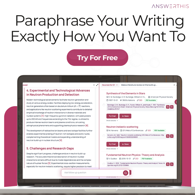 AI Paraphrasing Tool Free Online Paraphraser for Academic Writing
